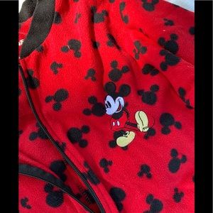 Disney | Pajamas | Girls Mickey Mouse Footed Pajamas | Poshmark